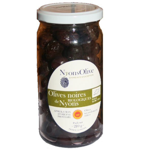 Olives noires de Nyons AOP - Nyonsolive 210g - Originel